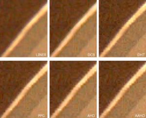 rawpyでPython現像その21（demosaic algorithm ） | キャンプ工学